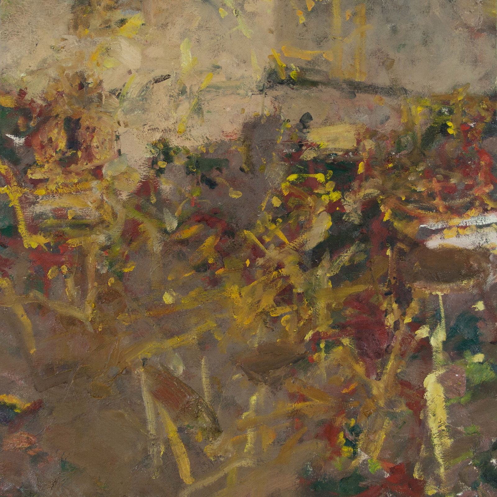 Polyptych - Studio Interior in Two States - Jordan Wolfson